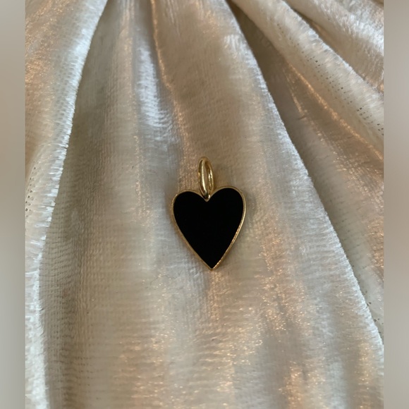 James Michelle | Jewelry | James Michelle Jewelry Black Heart Pendant ...